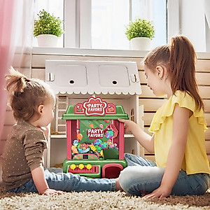 nicknack Christmas Claw Machine Toy for Kids, Arcade Games Home Mini Vending Machine Toy for Children Electronic Claw Game Prizes Toy for Kids Party Favor