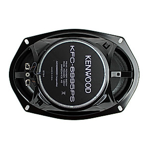 Kenwood KFC-6995PS 125W 6" x 9" 5-Way Performance Series Flush Mount Coaxial Speakers, Set of 2