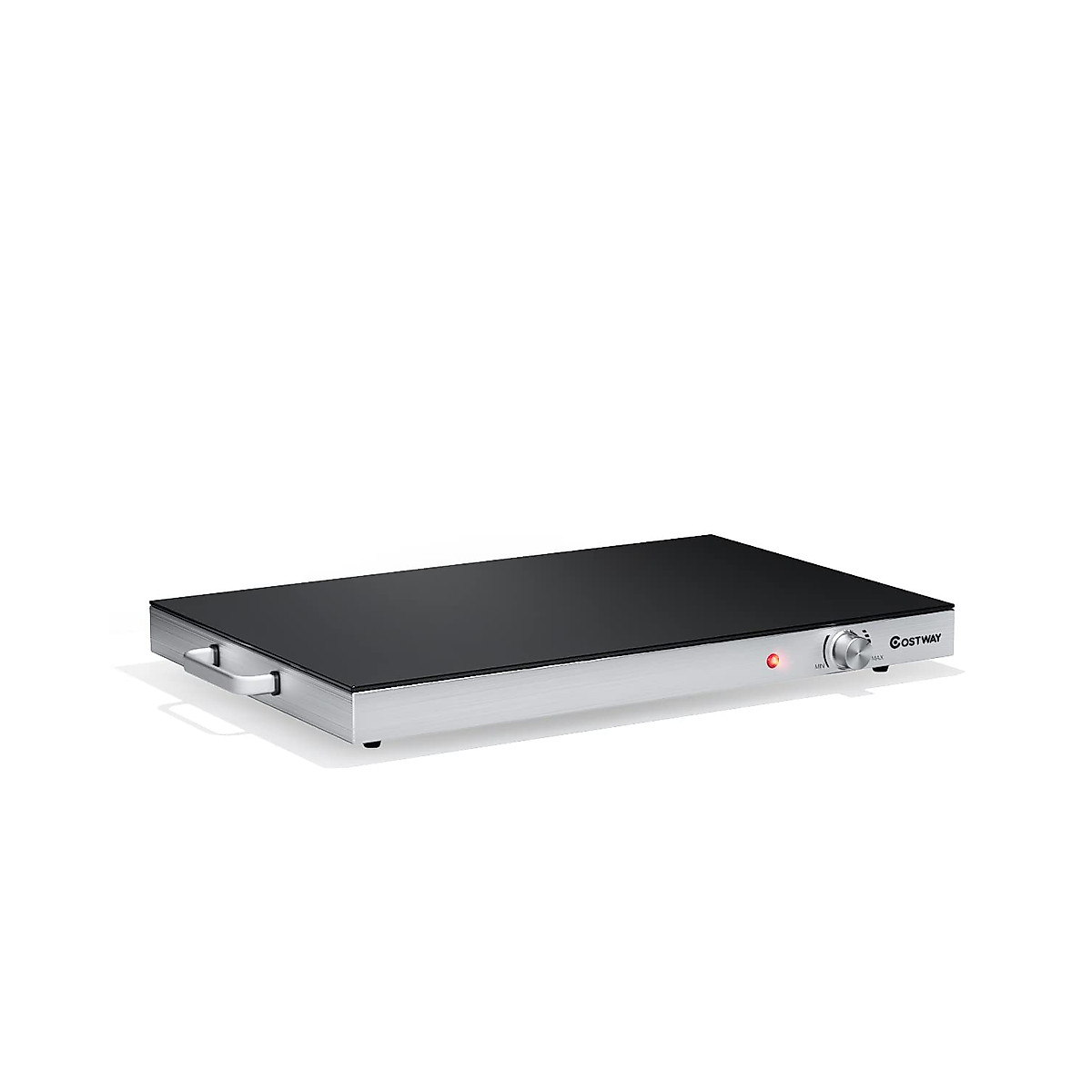 ARLIME Buffets Server Food Warmer for Parties, Electric Food Warming Tray W/Adjustable Temperature Control, 22’’x14’’ Tempered Glass Surface, Perfect for Parties Entertainment & Holidays