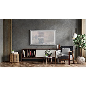 Frame My TV Deco TV Frames Alloy Scoop - Graphite Bezel Compatible ONLY with Samsung The Frame TV (32", Fits 2021-2024 Frame TV)