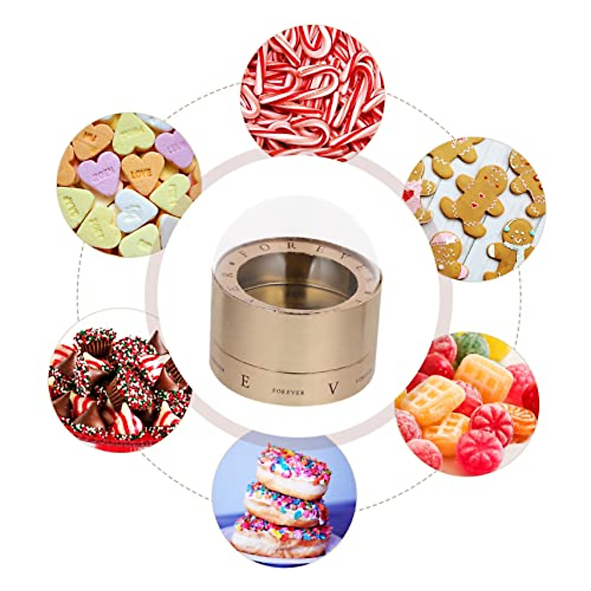 LALAFINA Box Packing Box Plastic to Go Containers Mini Chocolates Mini Cake Boxes Wedding Dome Cake Box Candy Buffet Containers Windowed Boxes Chocolate Box Unique Box Souvenir PC