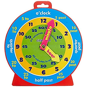 Premier Stationery Clever Kidz Magnetic Clever Clock as mentioned H2754992