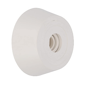 db11 FunChem Filter Adapter Cones, 9 Pack White Wear-Resisting Tapered Collar Rubber Stopper Buchner Funnel Flask Cones Set, Smooth Surface