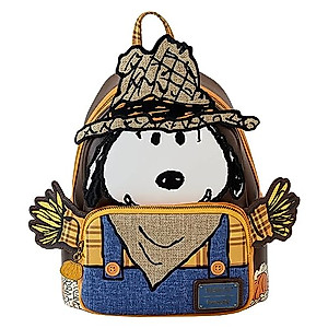 Loungefly Peanuts Snoopy Scarecrow Cosplay Mini Backpack