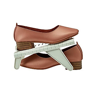 LUVADU ZCX Shoe Slots Organizer 10 PCS Shoe Racks,Shoe Slots Organizer Space Saver,Double Layer Rack Household Shoe Racks