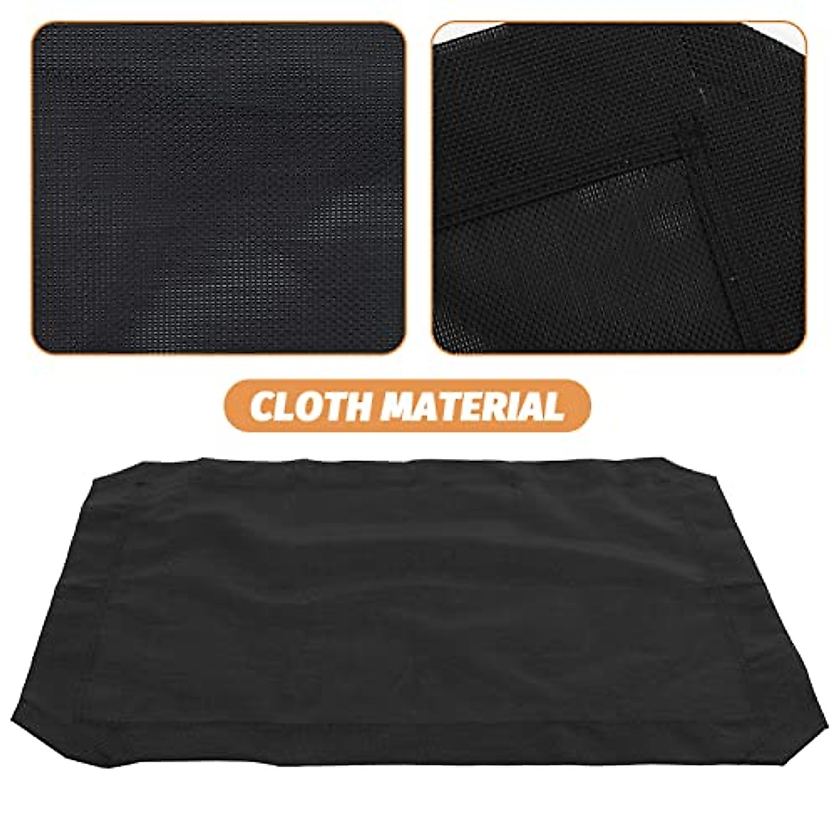 Mipcase Christmas Thermal High Pets Mesh Detachable Bed and Replacement Cot Puppy Self- Sleeping Gifts Wear-Resist Dog Small Elevated Mat Footed Comfortable Outdoor Puppies Cover Blanket