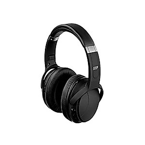 Monoprice BT-250ANC Bluetooth Wireless Over Ear Headphones with Active Noise Cancelling (ANC) Lightweight and Comfortable, 2‑Hour Charge Time