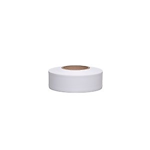 Swanson RFTWT300 1-3/16 Inch by 300 Ft Taffeta Safety Roll Flagging White