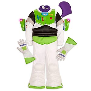 Disney Store Official Boys Dress Up Costumes for Play (Buzz Lightyear from Toy Story) - Premium Costumes for Kids, Cosplay for Children - Size 5/6