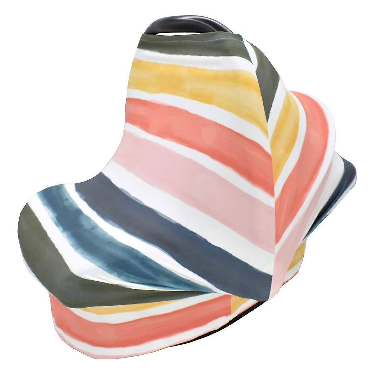 Petyoung Baby Nursing Cover Breastfeeding Scarf - Rainbow Color Baby Car Seat Covers, Infant Stroller Cover, Carseat Canopy for Girls and Boys