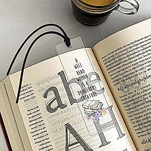Thank You Gifts - A Well Read Woman is a Dangerous Creature Inspirational Bookmark Gifts, Birthday, Friendship, Women Friends, Girls Lovers Daughter Gifts for Her - Inspirational Bookmark