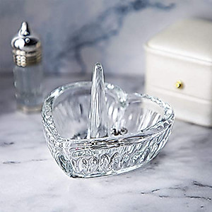 H&D Crystal Ring Holder Dish