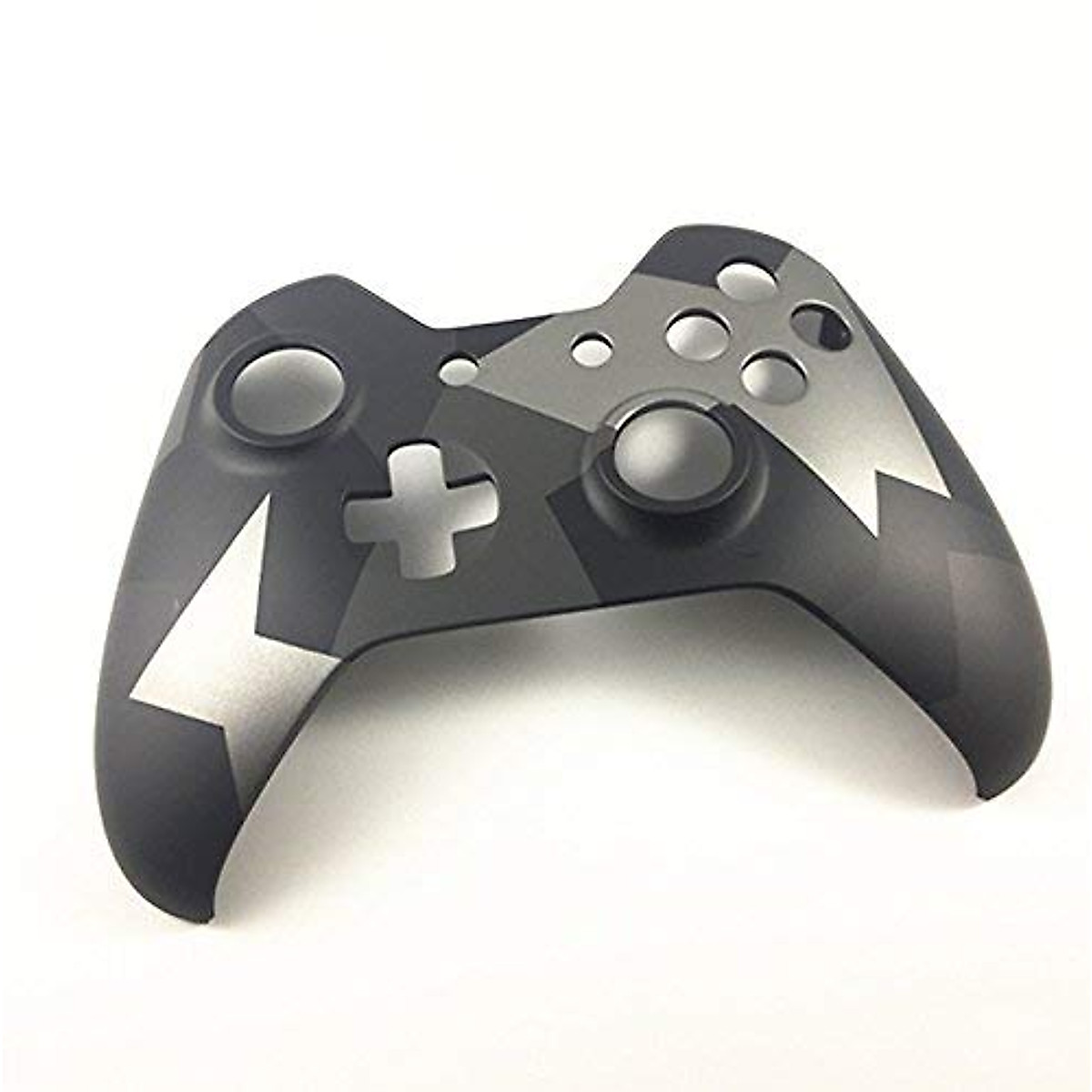 Replacement Front Housing Shell Case Cover for Xbox One Wireless Controller (Gray)