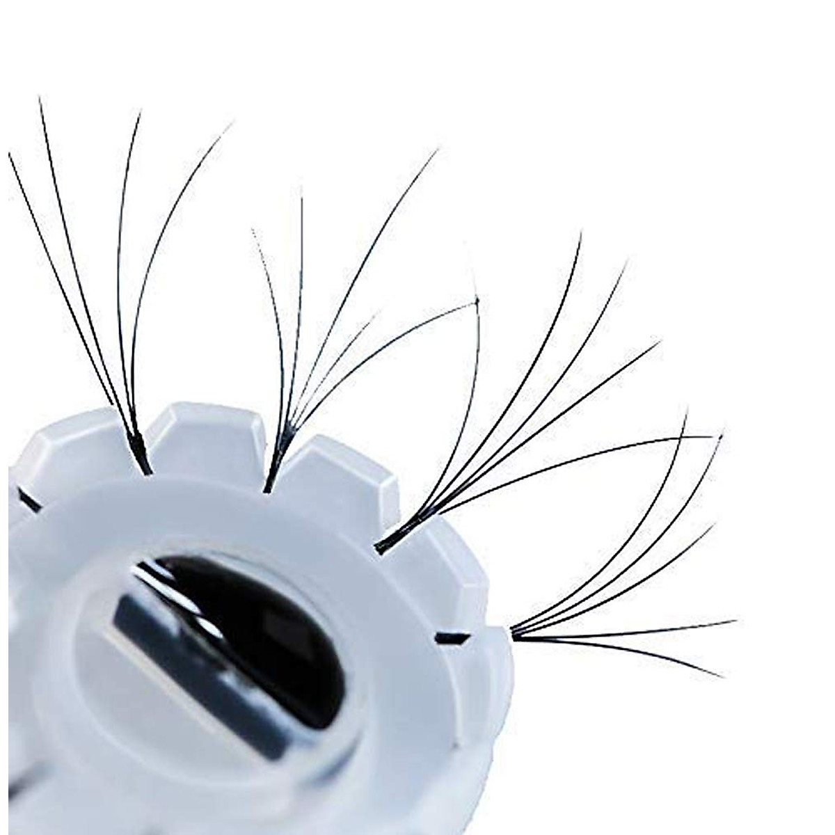 100 Pack Eyelashes Extension Volume Lashes Fan Blossom Cups, Quick Blossom Cup, Anti-Spill Glue Holder and Lash Organizer Supplies Tools