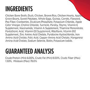 Nulo Gently-Cooked Meals Complete and Balanced Adult Wet Dog Food, Duck & Quinoa, 9 Ounce, 8 Count