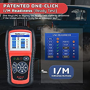 Autel AutoLink AL519 OBD2 Scanner Enhanced Mode 6 Car Diagnostic Tool Check Engine Code Reader CAN Scan Tool, Advanced Ver. of AL319