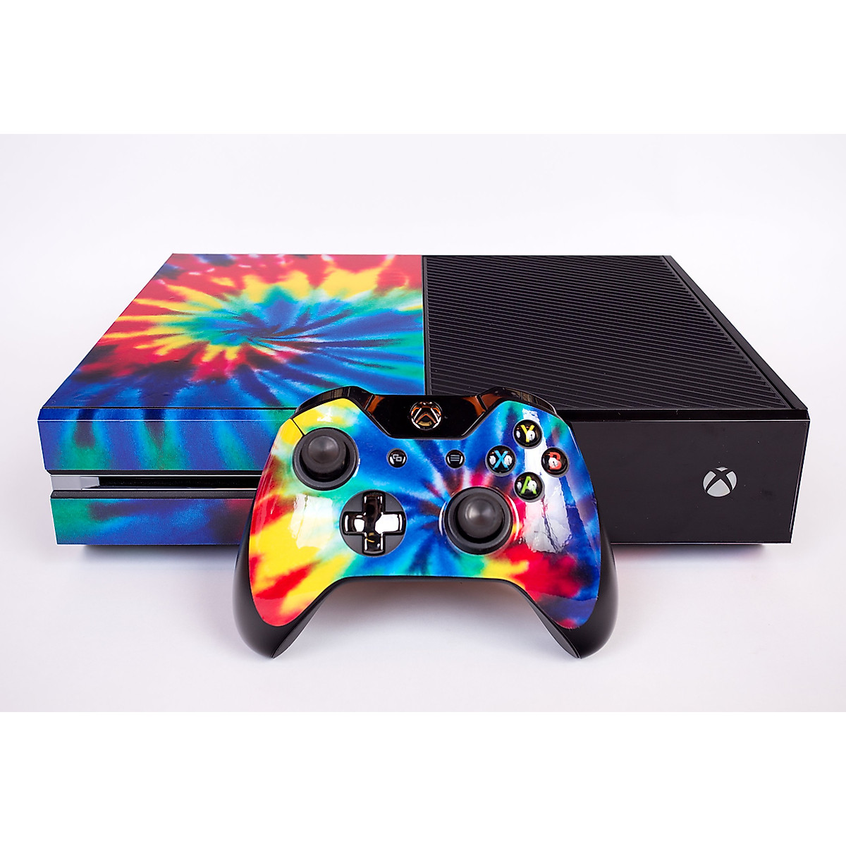 247 Skins Graphics kit Sticker Decal Compatible with Xbox One and Wireless Controllers - Trippy
