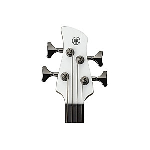 Yamaha 4 String Bass Guitar, Right Handed, White, (TRBX304 WH)