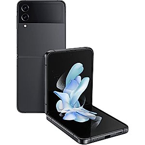 SAMSUNG Galaxy Z Flip4 5G 512GB 8GB RAM Factory Unlocked (GSM Only | No CDMA - not Compatible with Verizon/Sprint) - Black
