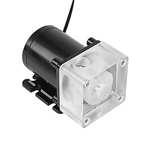500L/H 10W 12V Water Cooling Pump,Computer Water Cooling Integrated,Noiseless Reservoir Combo with 4 Meters Pump Head G1/4 Thread,Fast Heat Dissipation CPU Cooling