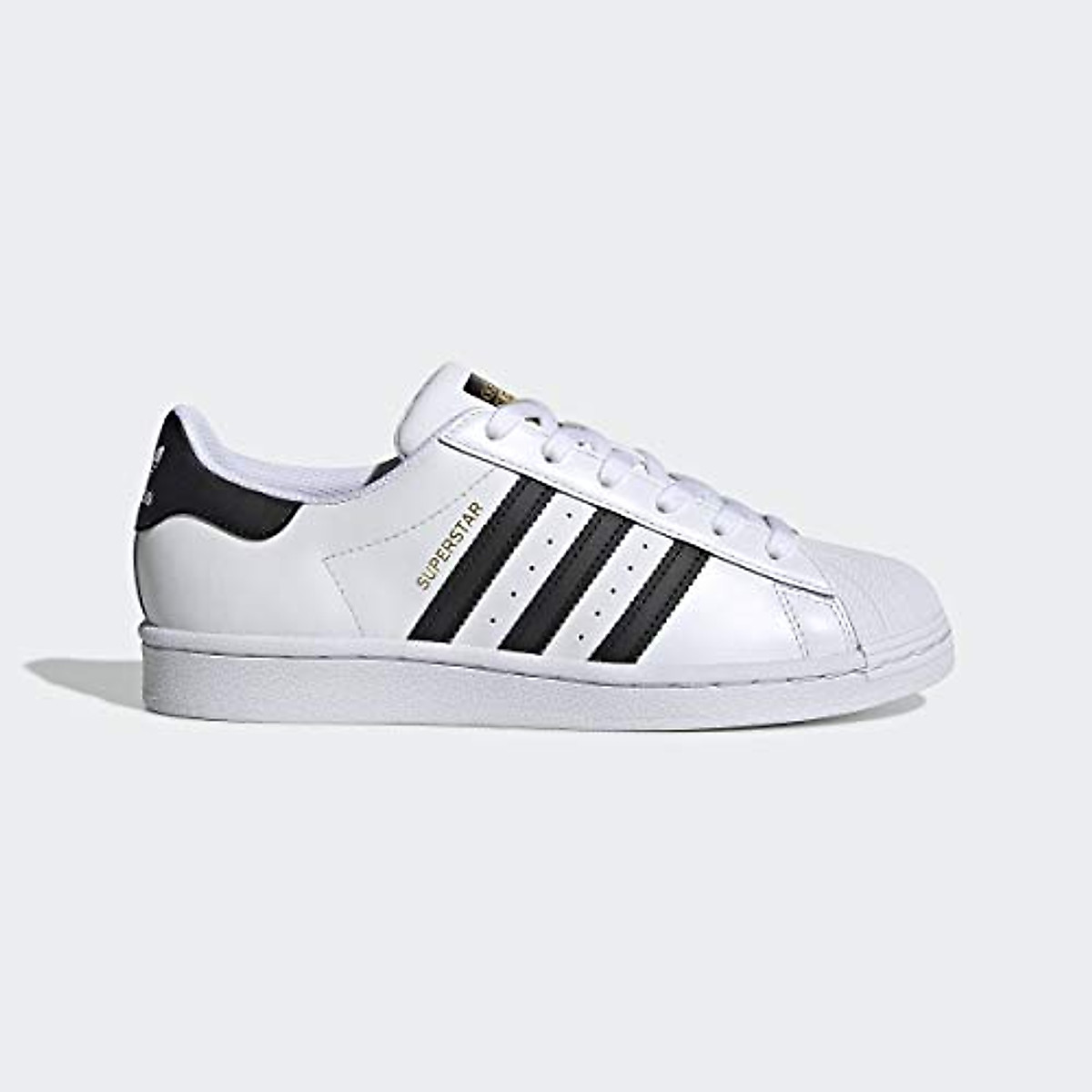 adidas Originals Women's Superstar Sneaker, White/Black/White, Size 9