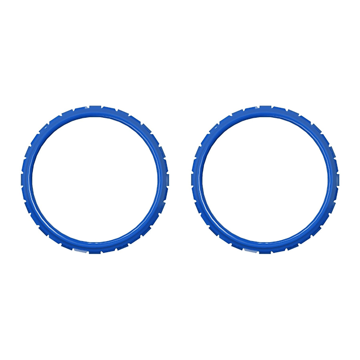eXtremeRate Blue Replacement Accessories Thumbstick Rings for PS5 Controller, Custom Accent Rings for PS5 Controller - Controller NOT Included