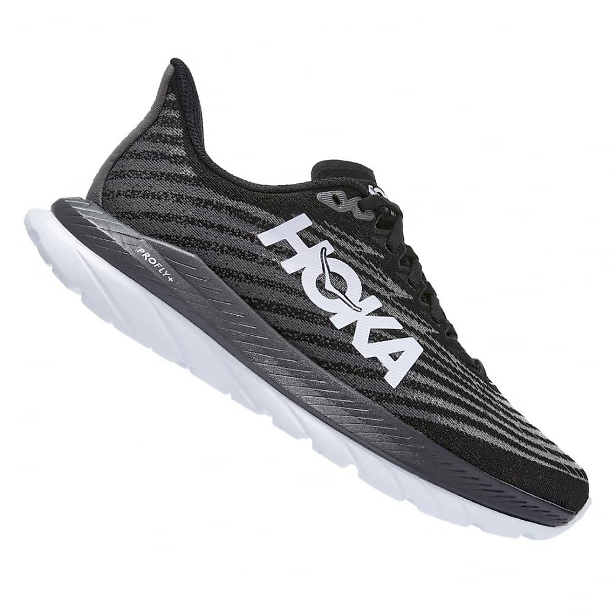 HOKA ONE ONE Women's Gymnastics Shoes, Multicoloured Black Castlerock, 8 US