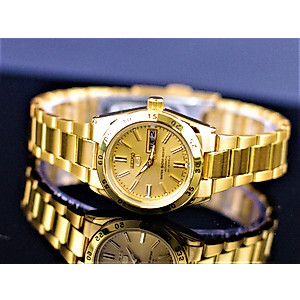 SEIKO 5 Sports Automatic Gold Dial Ladies Watch SYMG44K1