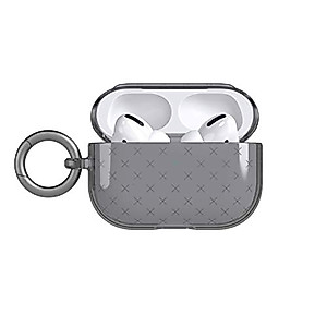 tech21 Evo Check for AirPods Pro Plant-Based Case with Germ Fighting Antimicrobial Properties and 12 ft Drop Protection - Black