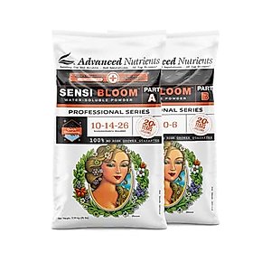 Advanced Nutrients Sensi Bloom Part A+B WSP Professional Series 25lbs Set