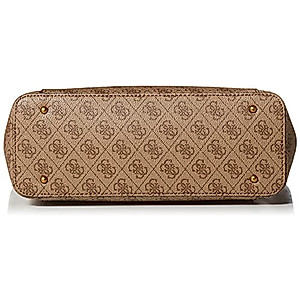 GUESS womens Noelle Elite Tote, Latte, One Size US