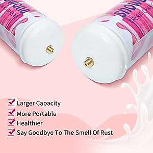 Whipped Cream Charger Cylinder Nitrous Oxide Tank Pure N2O Whip Cream Chargers 2.2 Liter 1364g Cartridges (1 Cylinder)