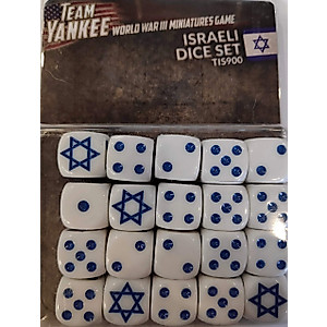 Team Yankee: Oil War: Israel: Dice Set (TIS900)