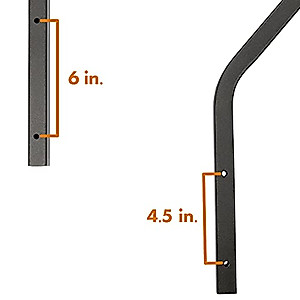 MORryde - STP214-120H - 4 Step Handrail for Step Above 2nd Generation RV Entry Step