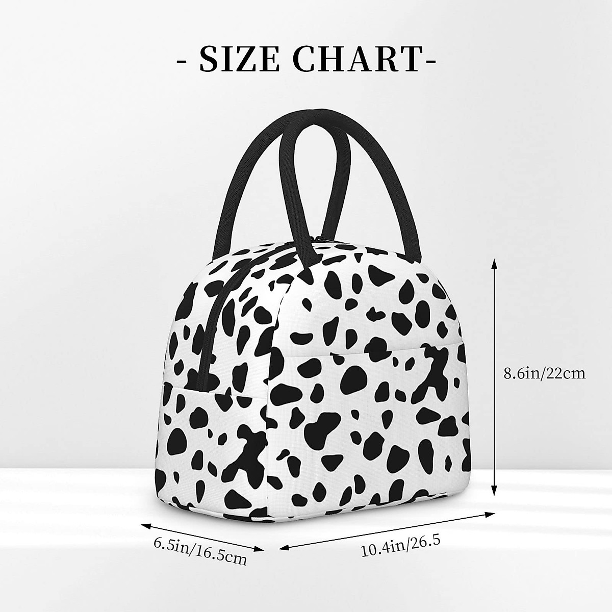 Mokigol Insulated Reusable Lunch Bag for Women/Men,Adult Thermal Tote Lunch Box, Animal Print Portable Leakproof Cooler Bags for Work/School/Picnic/Travel/Beach