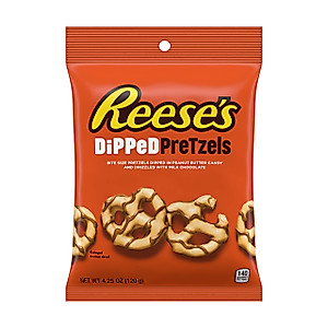 Reese's Chocolate Dipped Pretzel, Box by CANDY CABIN (Reeses, 3 Pack)