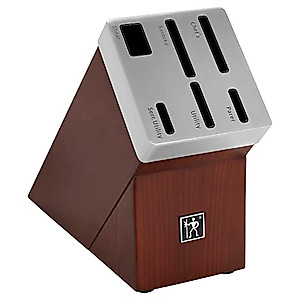 HENCKELS Solution Knife Block Set, 7-pc, Brown