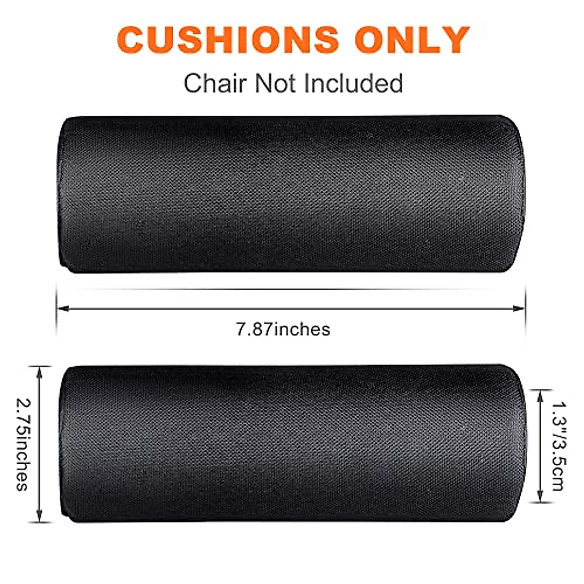 UNEEDE Zero Gravity Chair Cushion for Foot Rest, Universal Oversized Folding Loungers Recliners Foot Cushion, Footrest Padding for Patio Lawn Outdoor Chair, Anti Gravity Chair Accessory for Tall User