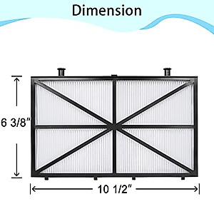 Future Way Ultra Fine Cartridge Filter Panels, Compatible with Dolphin M400/M500, Nautilus CC Plus Robotic Pool Cleaner, Part # 9991432-R4 (4 Packs)