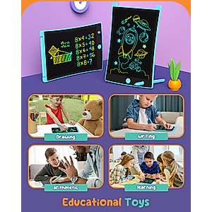 Orsen Colorful 8.5 Inch LCD Writing Tablet for Kids, Electronic Sketch Drawing Pad Doodle Board, Toddler Learning Educational Toys Gifts for Girls&boys 3 4 5 6 7
