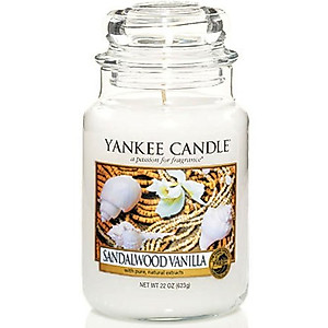 Yankee Candle Large 22Oz Jars-Sandalwood Vanilla Large Jar