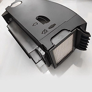 NATEFEMIN Dust Bin Box Filter Box Vacuum Cleaner Replacement Part for iRobot Roomba E and I Series E5 E6 i3 i5 i7 i7+