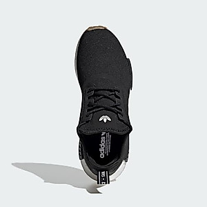 adidas Originals Men's NMD_R1 Sneaker, Black/Black/Gum, 13