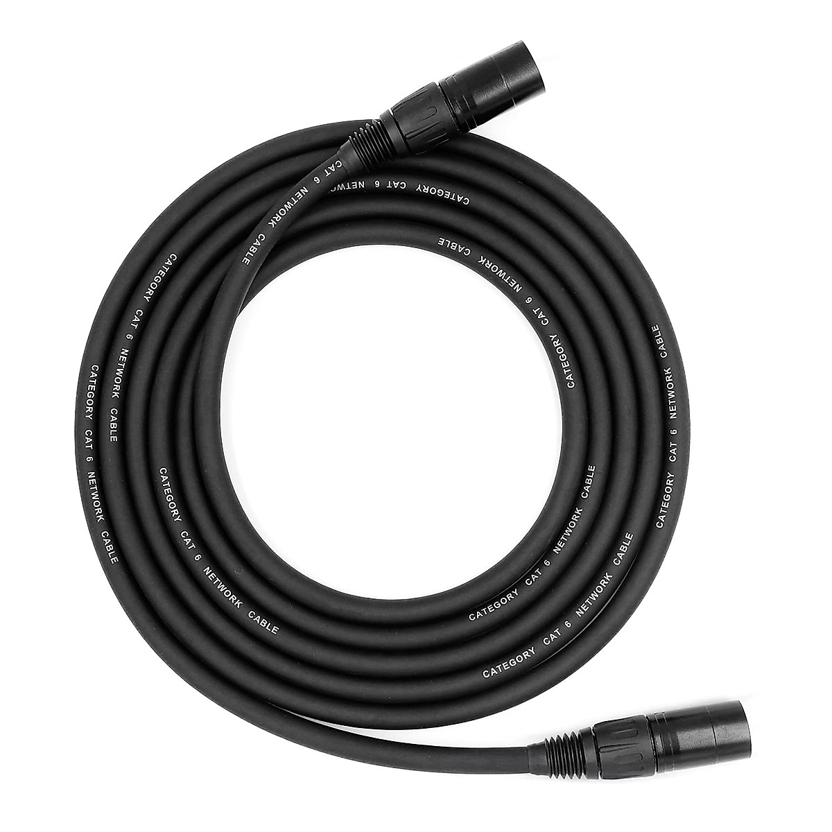 BESCOOS Toronce Professional CAT6 Ethercon RJ45 Cable Both Ends with Shielded Connectors (3 Feet)