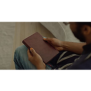 ESV Large Print Thinline Bible (TruTone, Mahogany)