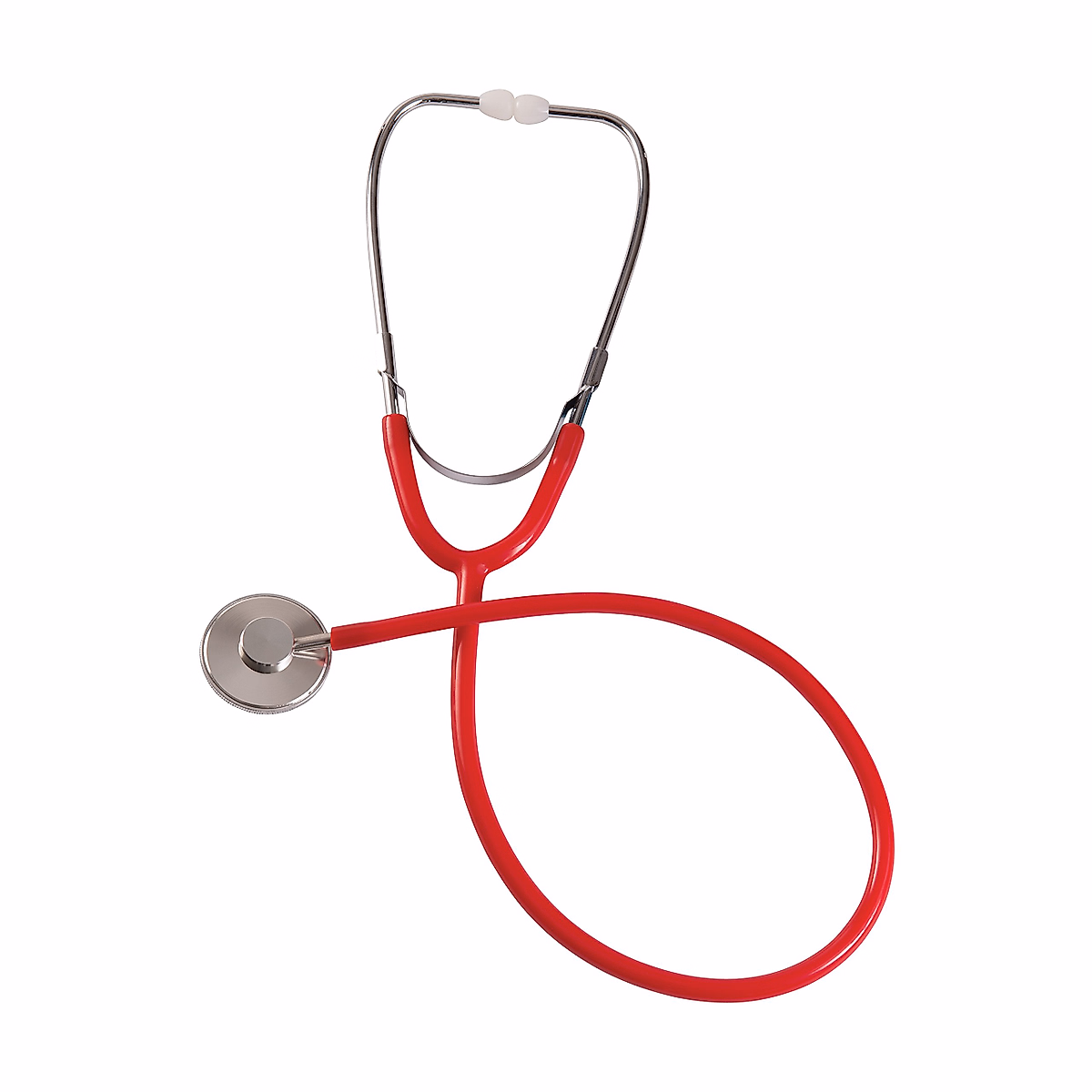 MABIS Spectrum Series Lightweight Nurse Stethoscope, Red, 30 Inch