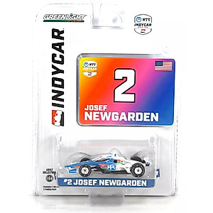 Collectibles Greenlight 11595 2024 NTT IndyCar Series - #2 Josef Newgarden/Team Penske1:64 Scale Indy 500 Diecast, gl11595