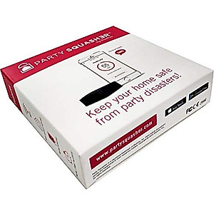Party Squasher Home Occupancy Monitoring Service: Whole Home Sensor and Mobile App with 1-Year Subscription
