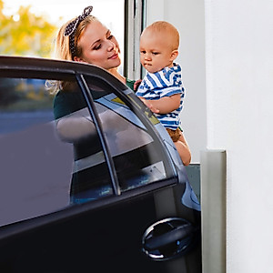 urbanhouse (2-Pack High-Density Corner Guard Edge Protector & Bumper for Parking Garages, Workshops, Baby Proofing Walls and Furniture - Neutral Grey, 24 Inches.