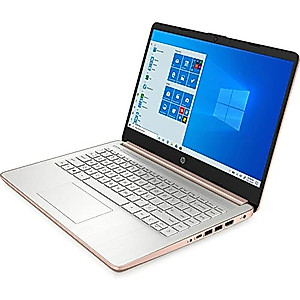 HP Stream 14inch HD Touchscreen Display, Intel Celeron N4020 Dual-Core Processor,4GB DDR4 Memory,192GB Storage(64GB eMMC+128GB Card),WiFi,Webcam,1-Year Microsoft 365, Win 10 S, Rose Gold | TGCD bundle